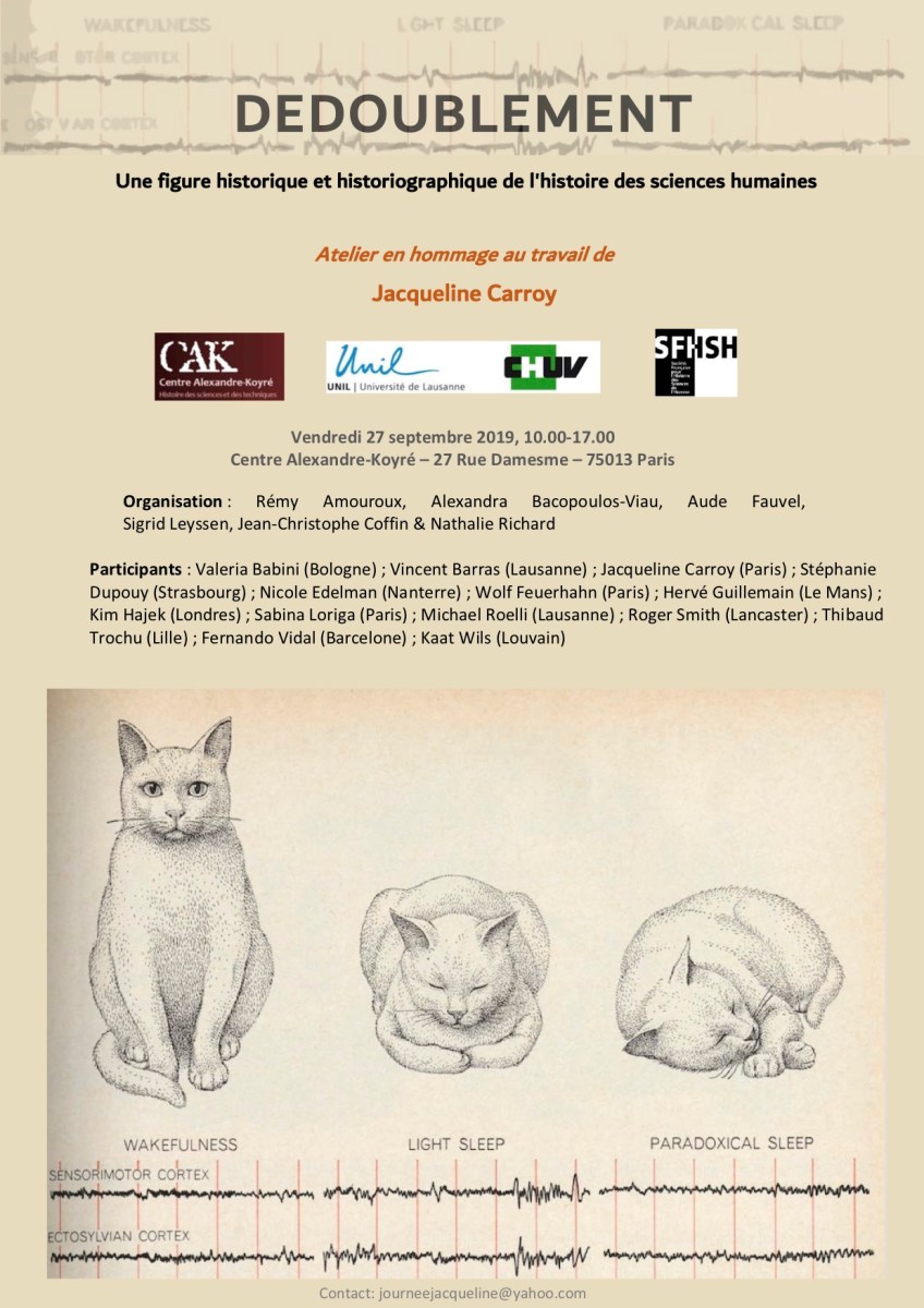 Workshop: Dédoublement. Une figure historique et historiographique de l ...